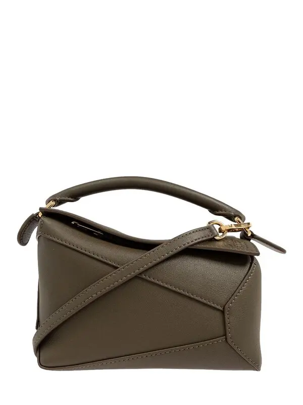 Loewe Mini Puzzle Tote Bag - Green