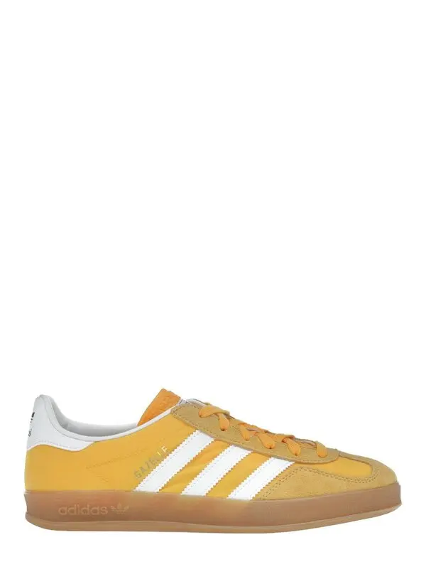 Adidas Gazelle Indoor Gum Sneakers - Crew Yellow/cloud White/almost Yellow