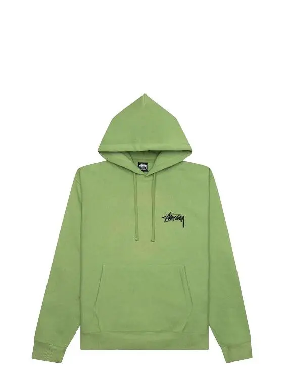 StÜssy Classic Dot Hoodie - Moss