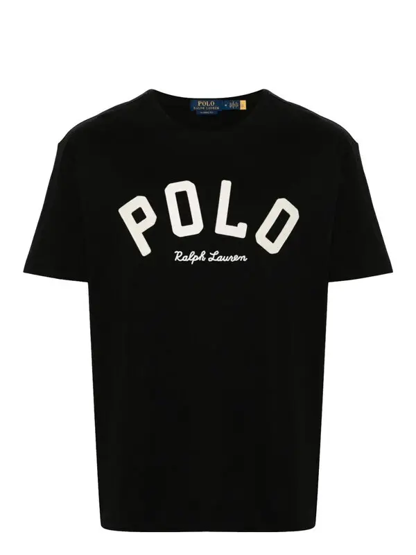 Polo Ralph Lauren Logo-appliqué T-shirt - Black