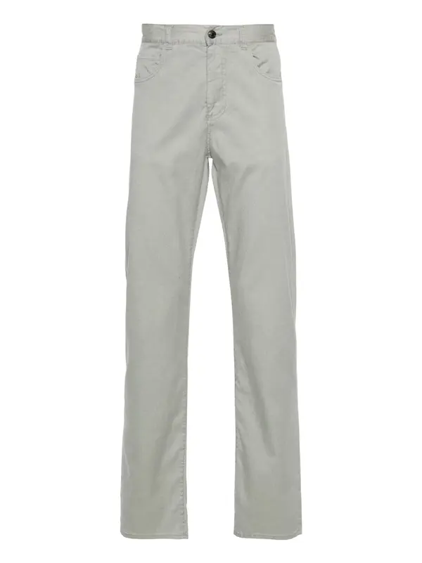Canali Relaxed-fit Chinos - Green