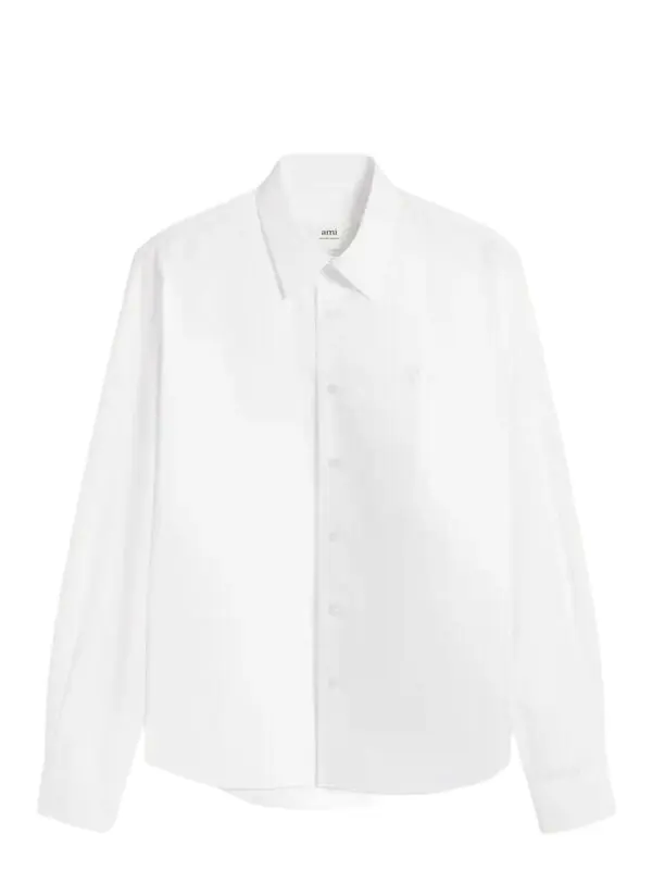 Ami De Coeur Cotton Shirt - White