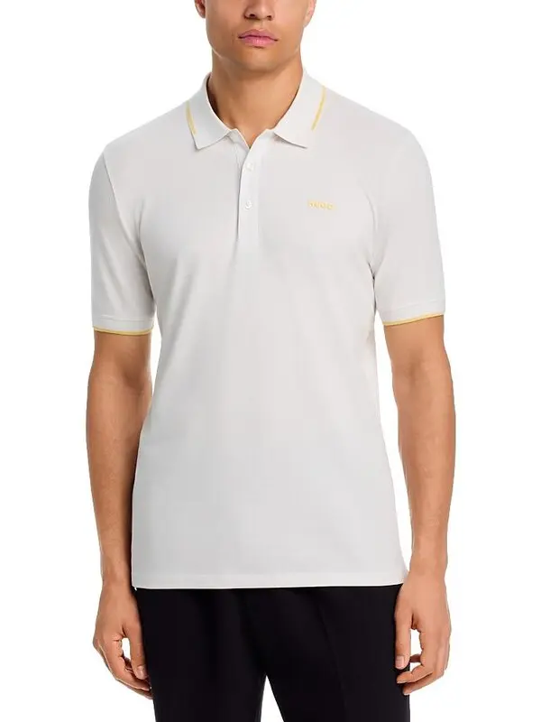 Hugo Dinoso Slim Fit Polo Shirt - Natural