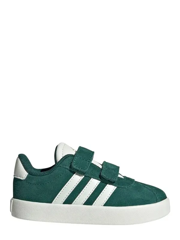 Adidas Vl Court 3.0 Sneakers - Collegiate Green/off White/gold Metallic