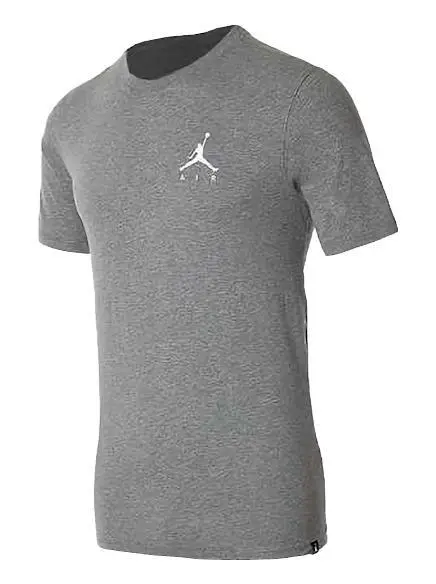 JORDAN Jumpman Air Embroidered T-shirt - Grey