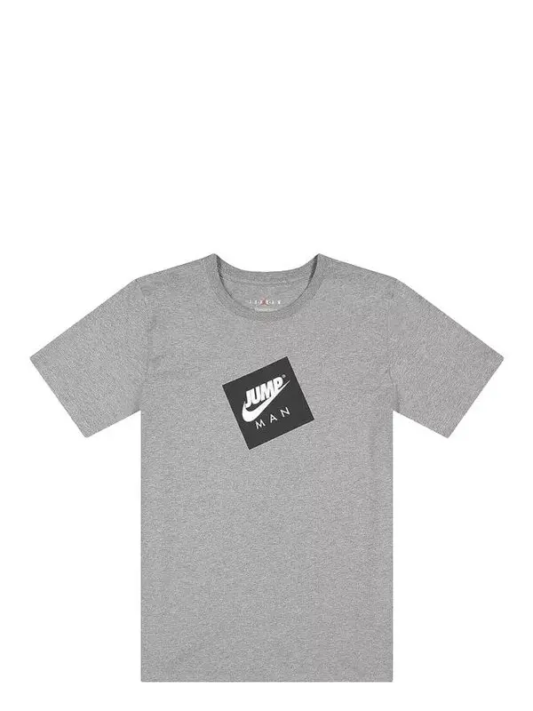 JORDAN Jumpman Box T-shirt - Grey/black