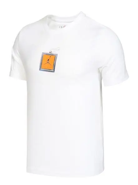 JORDAN Keychain Short Sleeve T-shirt - White