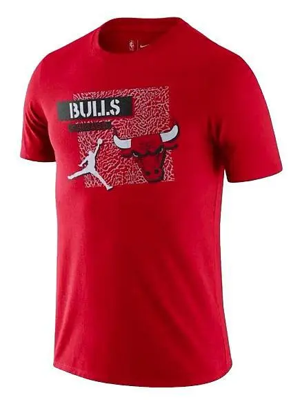 JORDAN Nba Chicago Bulls Statement T-shirt - Red