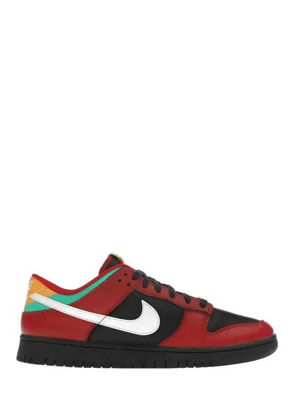 Nike Dunk Low Biker Tattoos - Black/white/gym Red