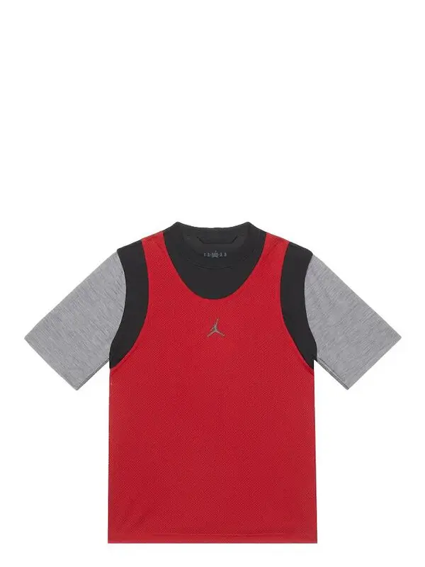 JORDAN Sport Dri-fit T-shirt - Red/black/grey