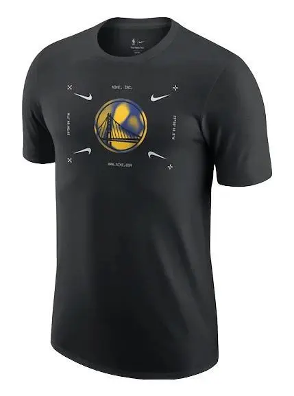 Nike Nba Golden State Warriors T-shirt - Black