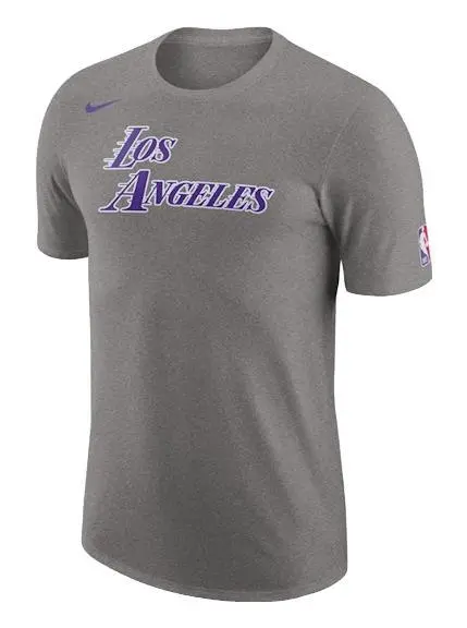 Nike Nba Los Angeles Lakers City Edition T-shirt - Grey/purple