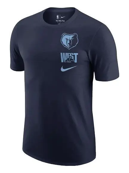 Nike Nba Memphis Grizzlies T-shirt - College Navy Blue