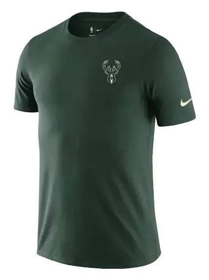 Nike Nba Milwaukee Bucks Essentials Core Logo T-shirt - Green