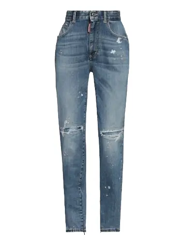 Dsquared2 Jeans In Cotton, Elastane, And Polyester - Blue