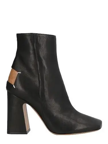 MAISON MARGIELA Leather Ankle Boots - Black