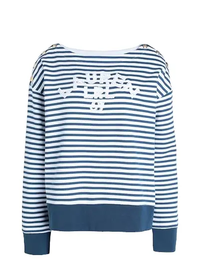 Ralph Lauren Striped Sweatshirt - Navy