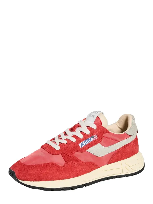 AUTRY Reelwind Low Sneakers - Nylon/crack White/red
