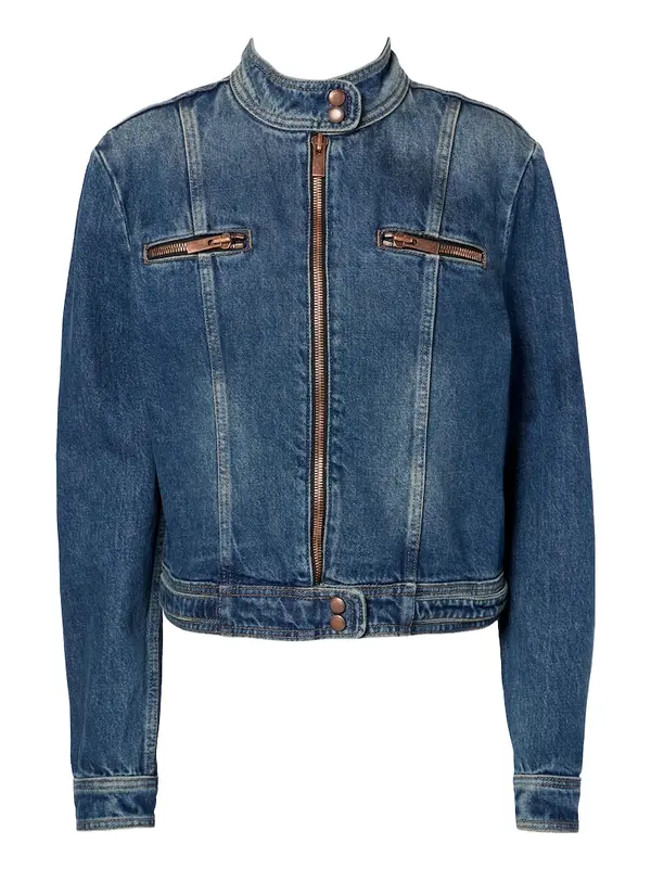 Magda Butrym Denim Jacket - Blue