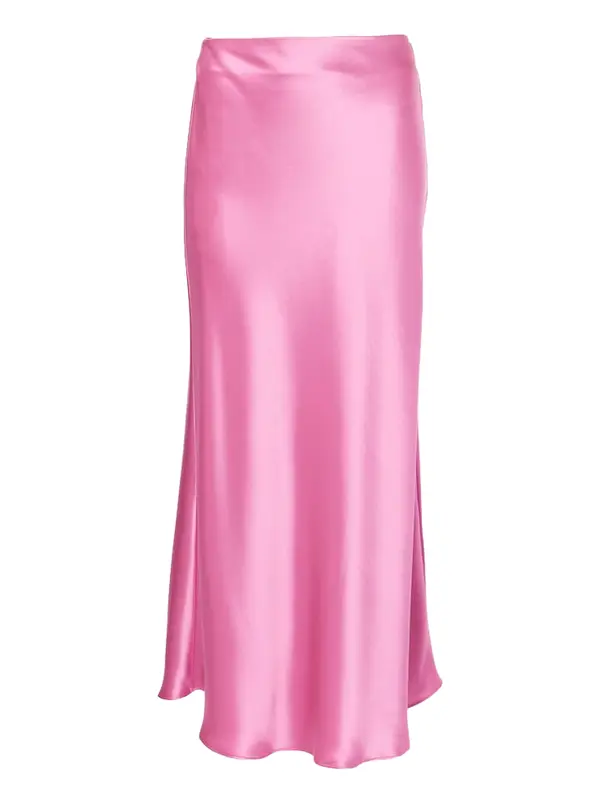 Galvan Valletta Midi Skirt - Pink