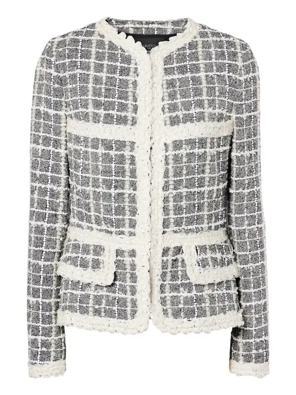 Giambattista Valli Wool-blend Bouclé Jacket - Multicoloured