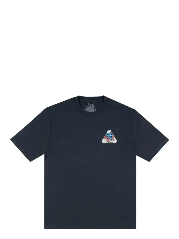 PALACE Ripped T-shirt - Blue