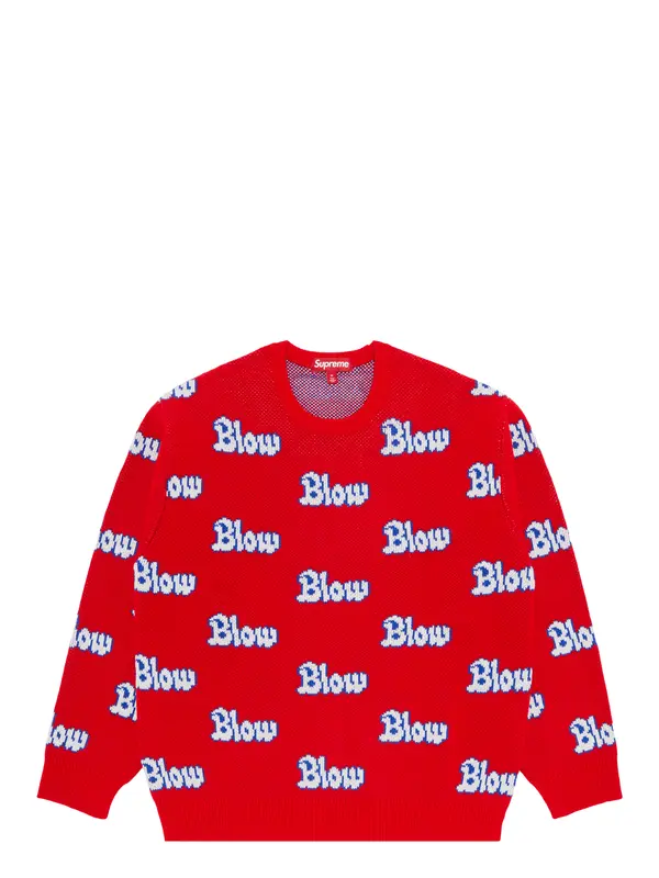 Supreme Blow Sweater - Red