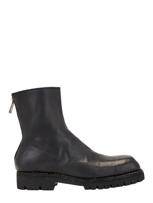 Guidi 79086v Square Toe Boots - Black