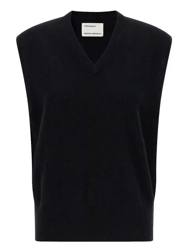 EXTREME CASHMERE X N°243 Spencer' Vest - Black