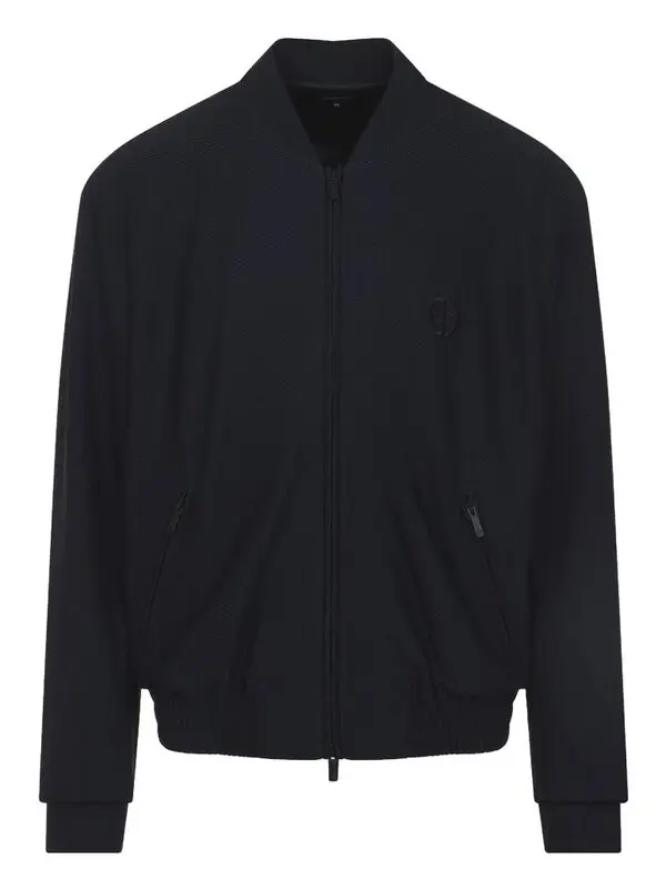 Giorgio Armani Blouson Jacket - Blue