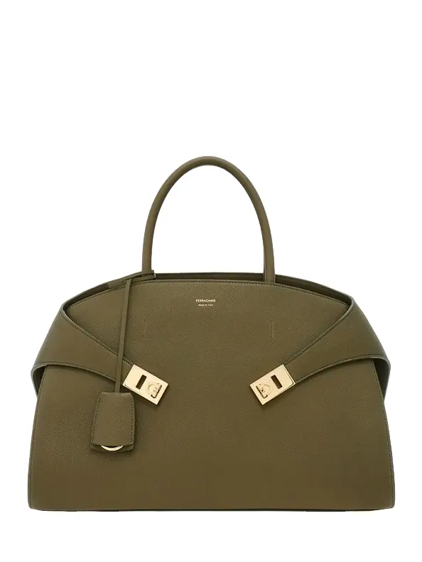 FERRAGAMO Hug Handbag - Green