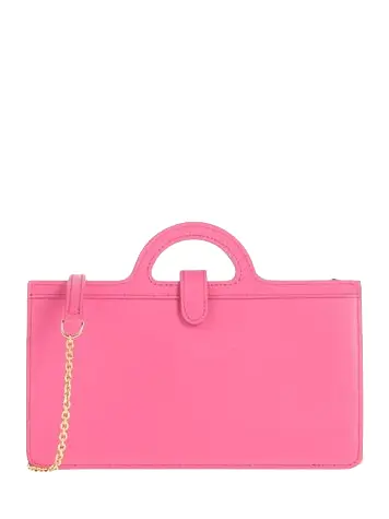 Marni Handbag In Cow Leather With Metallic Straps - Pink