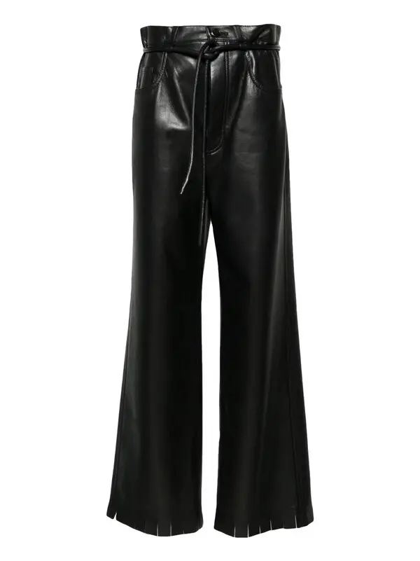 Nanushka Harlee Wide-leg Trousers - Black