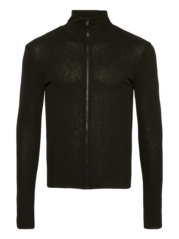 Nanushka Semi-sheer Jacket - Black