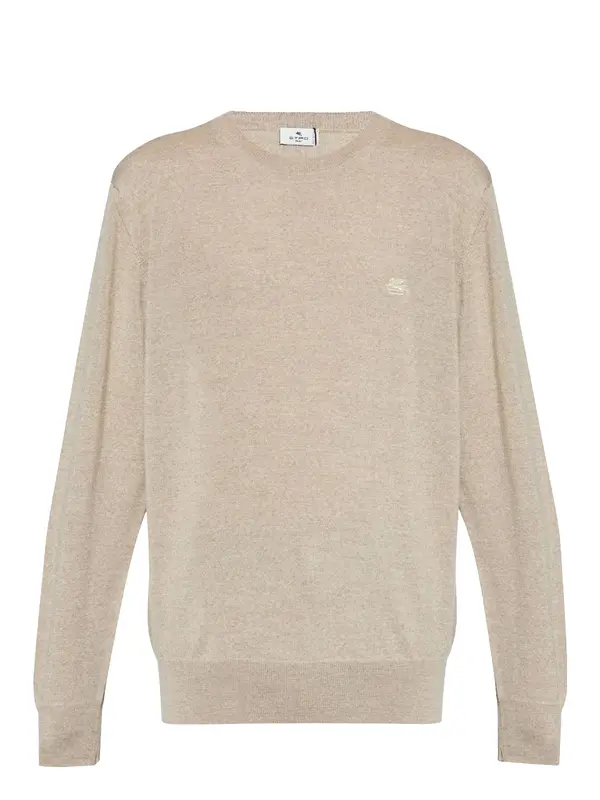 Etro Wool Jacquard Sweater - Neutrals