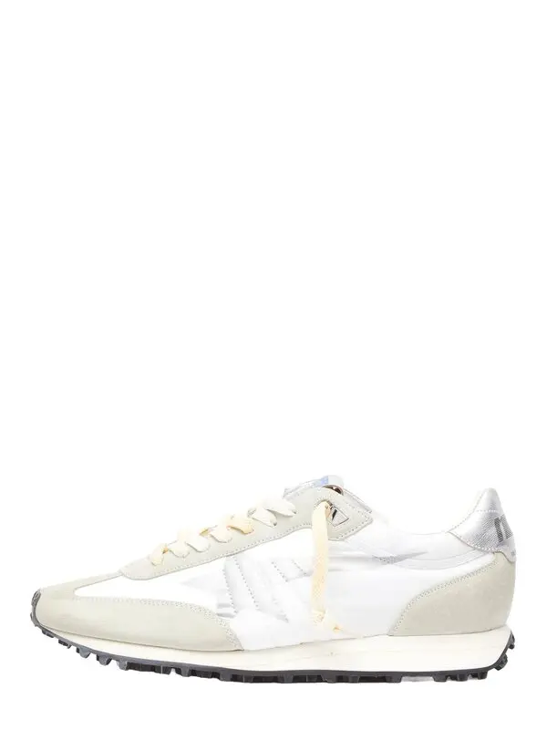 Golden Goose Marathon Runner Sneaker - White/grey/silver