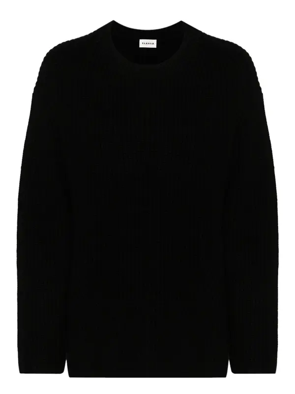 P.a.r.o.s.h Crew-neck Cashmere Jumper - Black