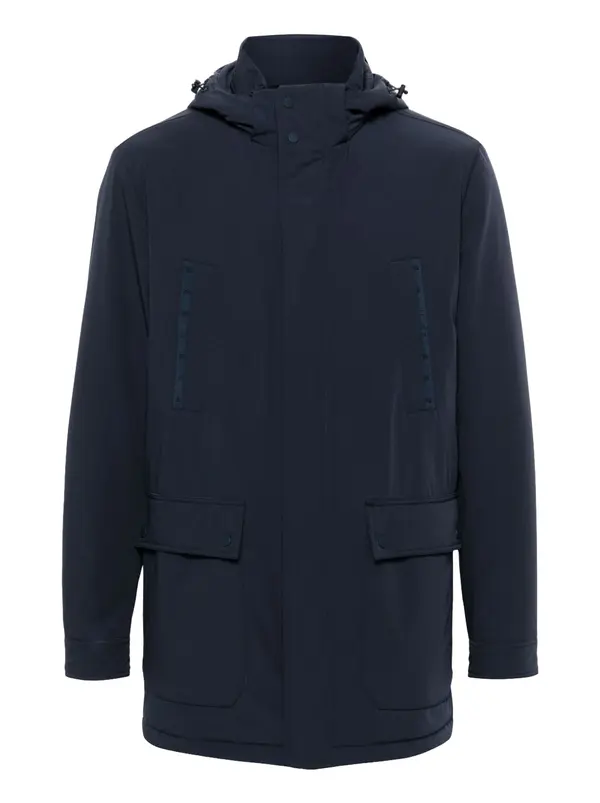 Paul & Shark Typhoon Re-4x4 Car Coat - Blue