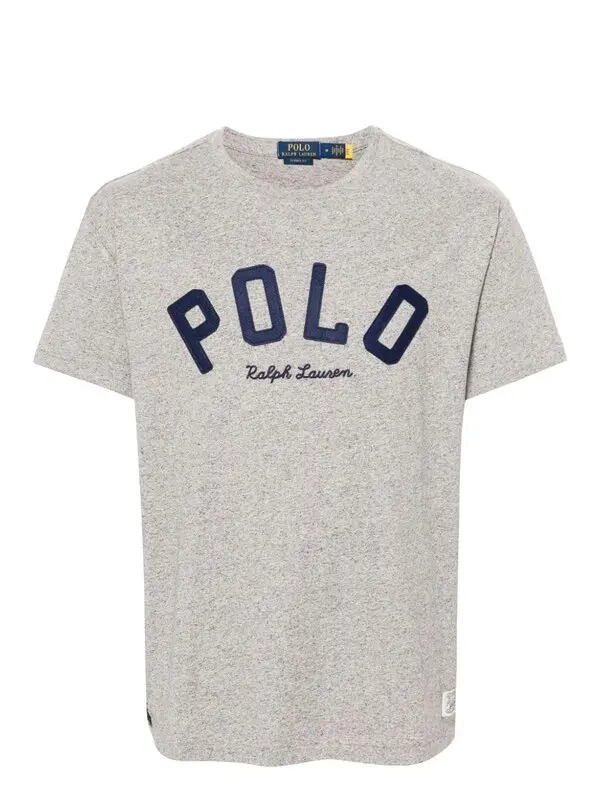 Polo Ralph Lauren Logo-appliqué T-shirt - Grey