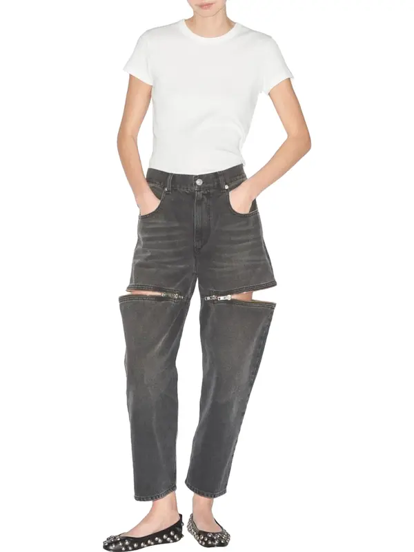 MARANT ETOILE Salia Jeans - Grey