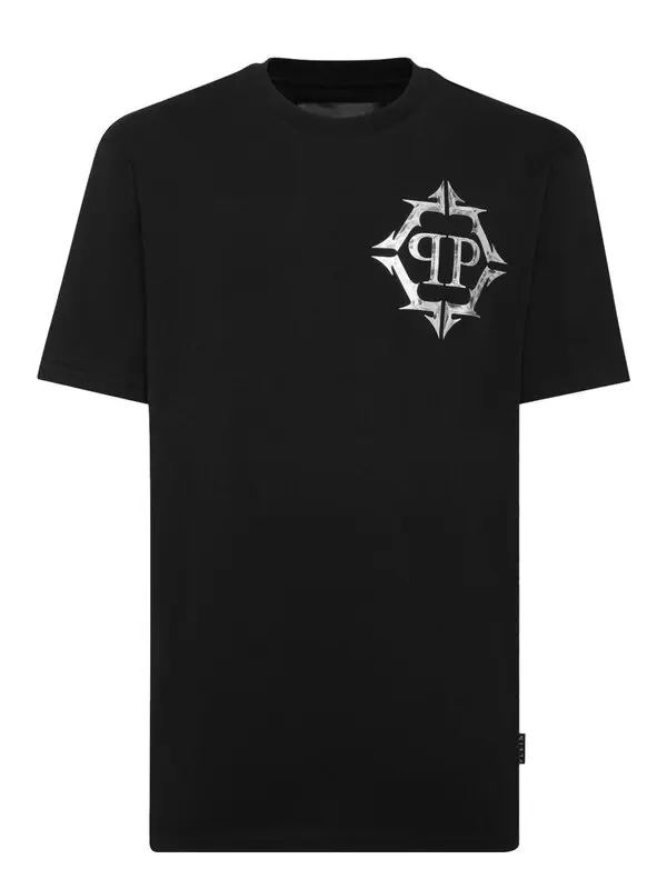 Philipp Plein Ss Chrome T-shirt - Black