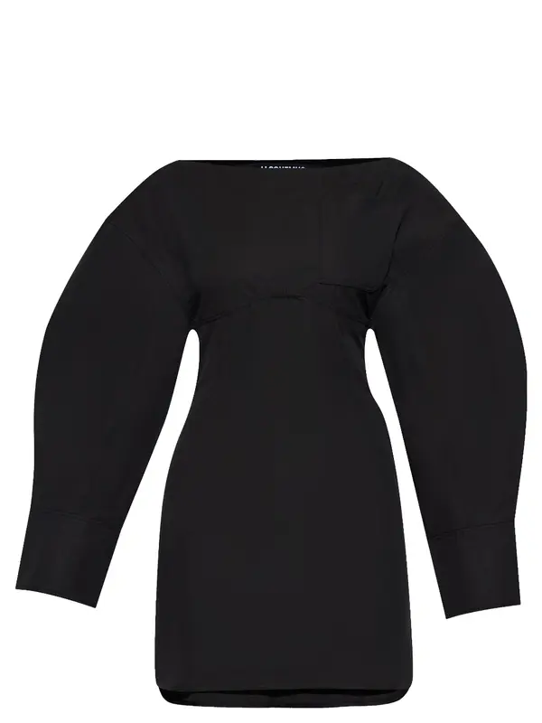 Jacquemus La Robe Chemise Casaco Dress - Black