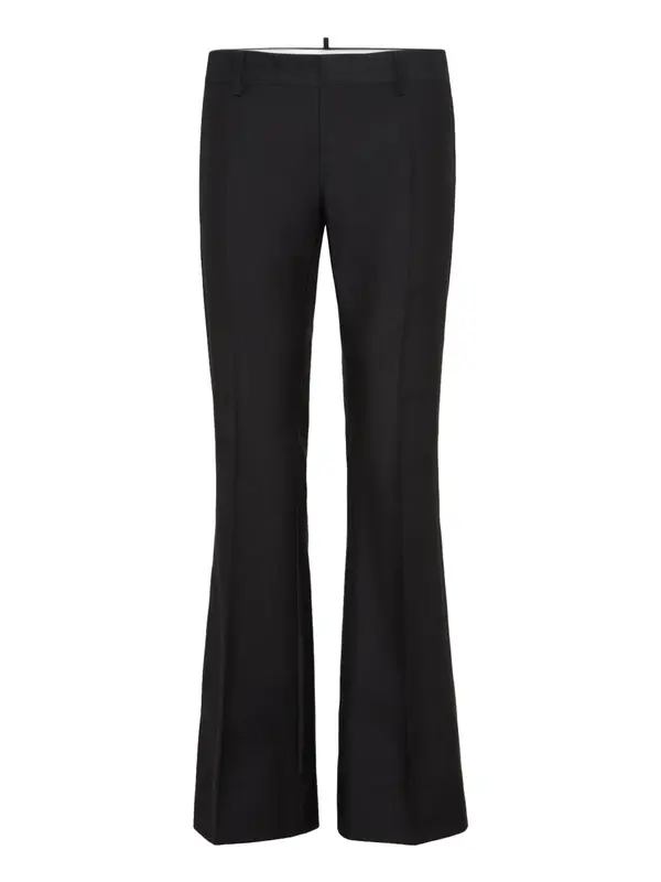 Dsquared2 Flared Tailored Trousers - Black