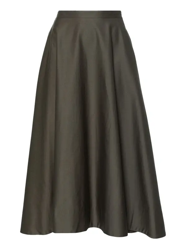 BLANCA VITA Gengy Midi Skirt - Grey