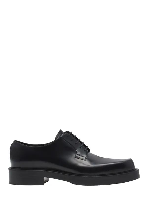 LANVIN Leather Derby Shoes - Black