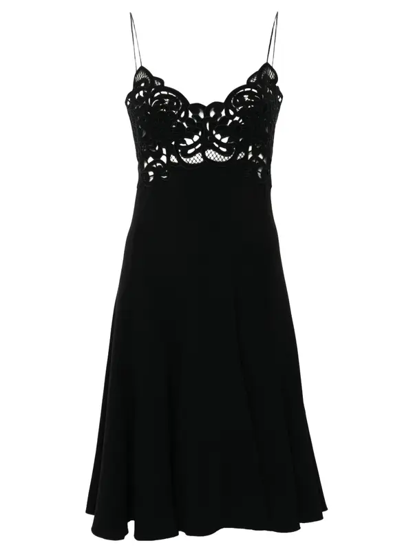 Ermanno Scervino Lace Lingerie Dress - Black