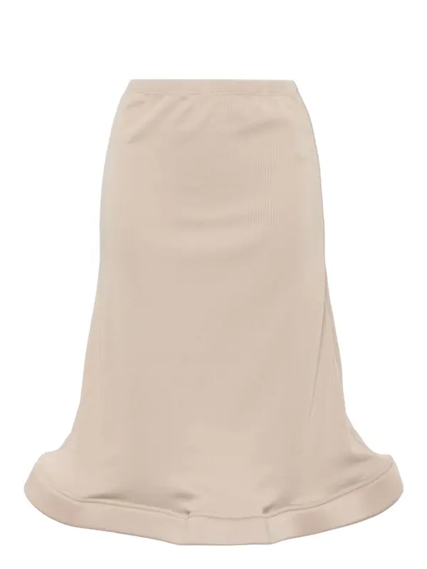 MELITTA BAUMEISTER Circle-bottom Midi Skirt - Brown