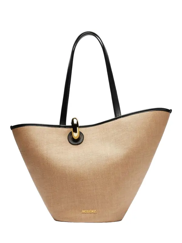 Jacquemus Le Bambola Bucket Bag - Neutrals