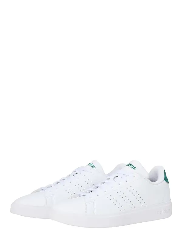 Adidas Advantage 2.0 Lace Up Casual Shoes - White