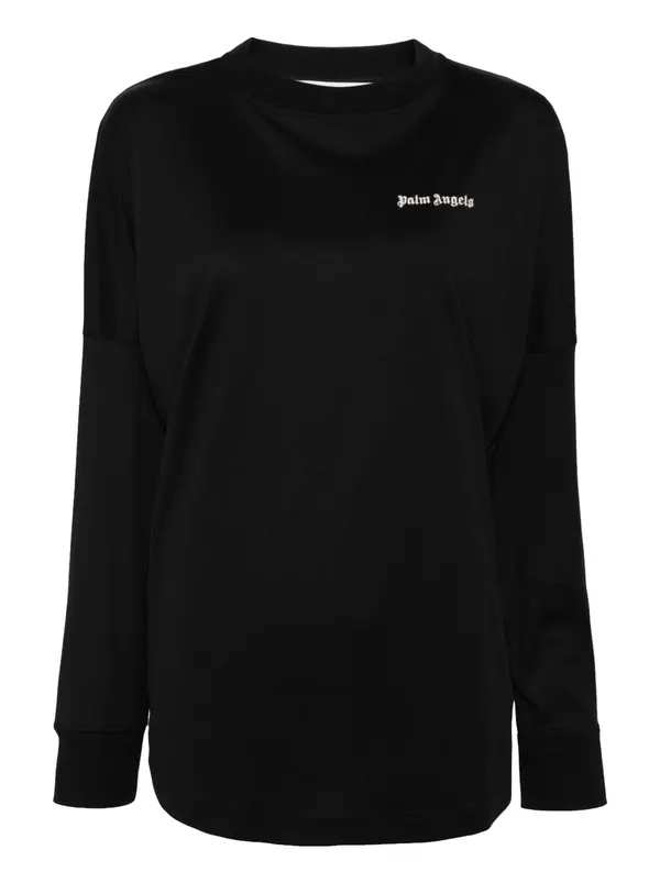 Palm Angels Logo T-shirt - Black